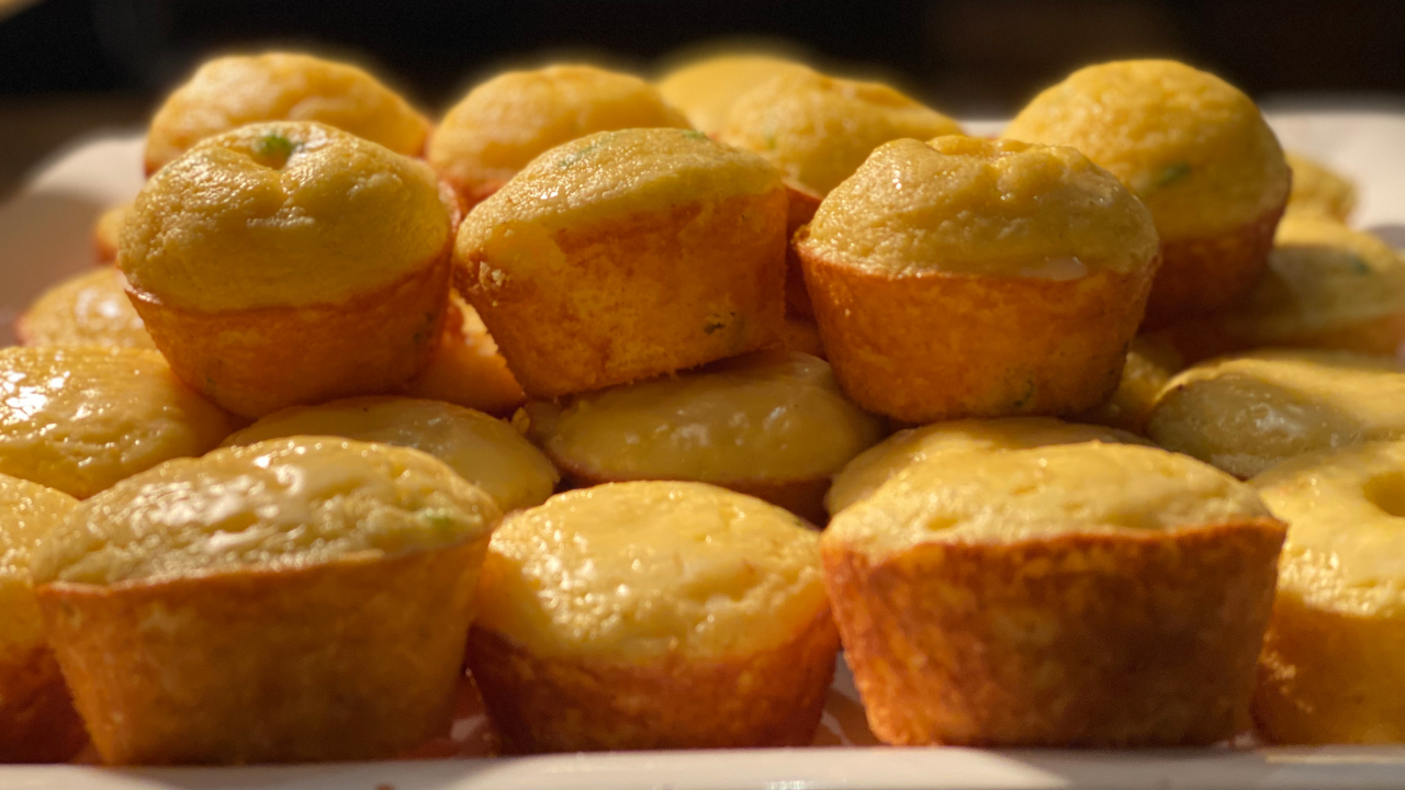 Sweet Cornbread Muffins - Bonnecaze Farms